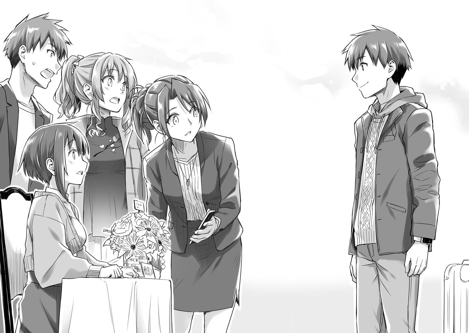 eretto bokutachi no remake hashiba kyouya kawasegawa eiko kogure nanako rokuonji tsurayuki shino ...